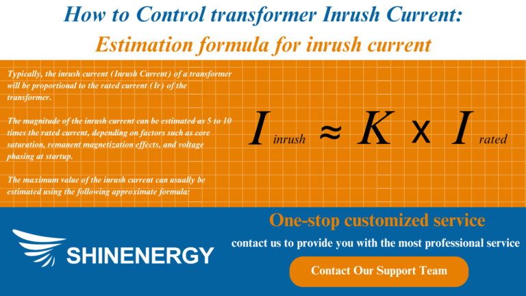 How to Control transformer Inrush Current